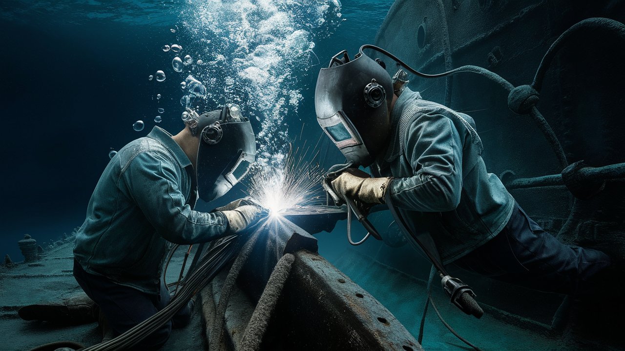 Simple Ways to Learn How Underwater Welding Works - ADM Marine